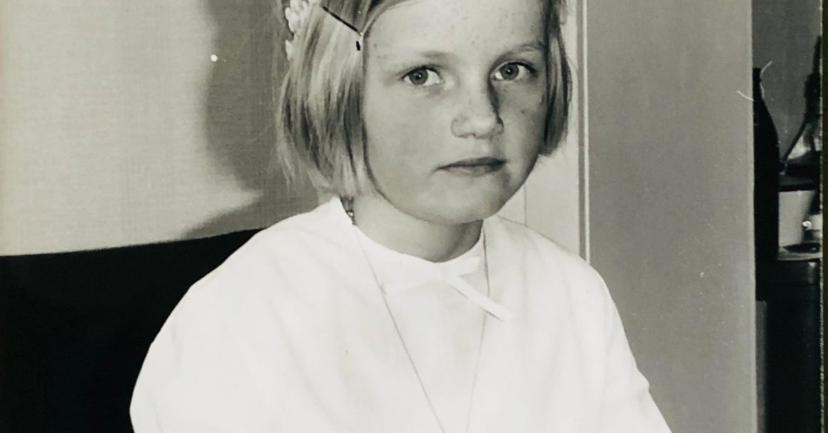 Erstkommunion 1967 - Anette Hansen
